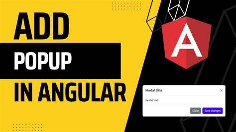 How To Add Modal Popup In Angular Using Bootstrap Easy Method YouTube