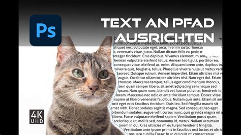 Photoshop Text An Pfad Ausrichten Objekt Umflie En Pfadf Hrung