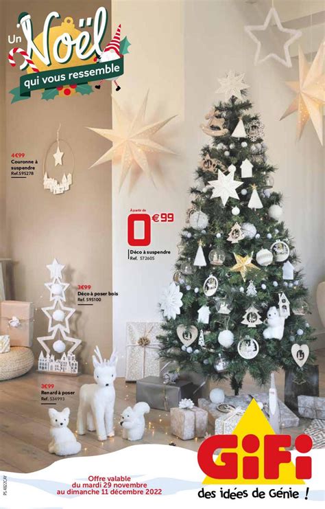 Les Promos Gifi du 29 novembre au 11 décembre 2022 Un Noël qui vous