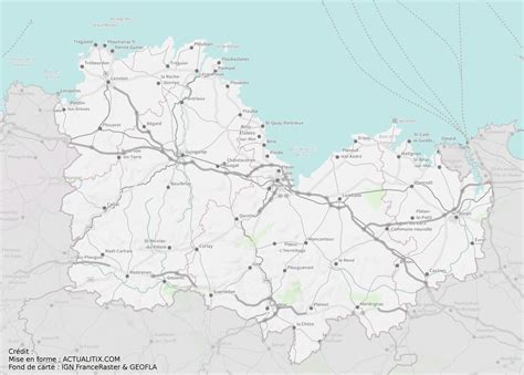 Carte Des C Tes D Armor Arts Et Voyages
