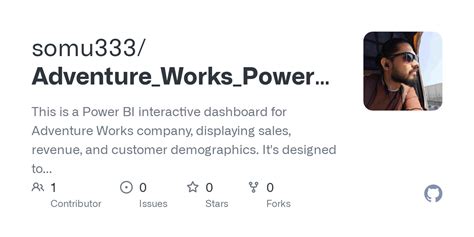 Github Somu Adventure Works Power Bi Dashboard This Is A Power Bi