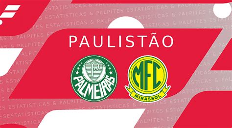 Palmeiras x Mirassol palpites odds e prognóstico Palpites da Rodada