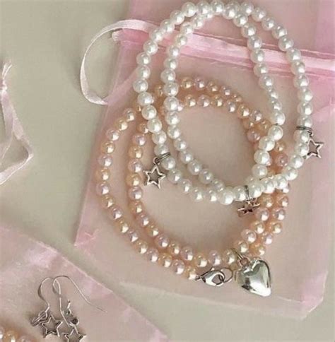 Pin By Sorciechan On Jewelry Pink Jewelry Pretty Jewellery Girly