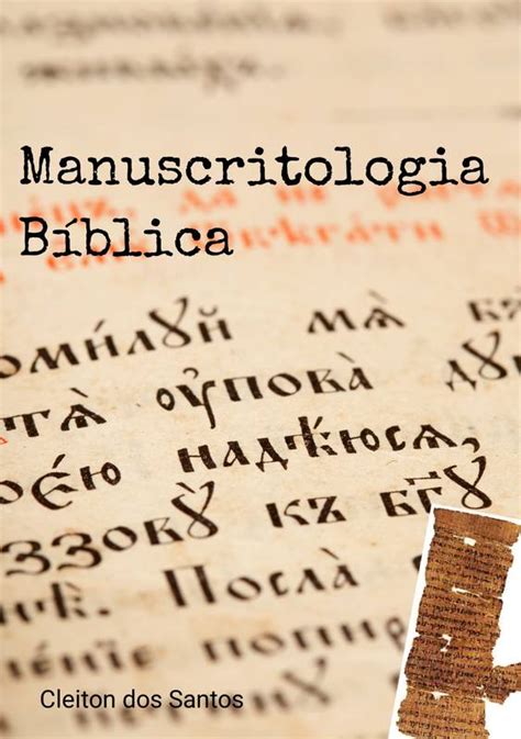 Manuscritologia Bíblica Loja Uiclap