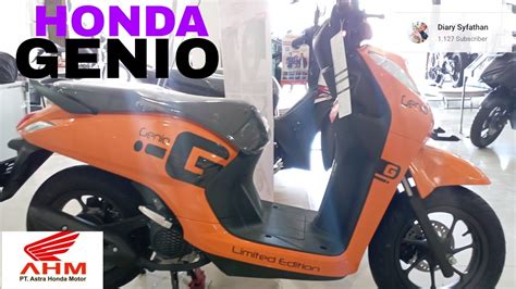 Review Honda Genio Limited Edition II Stylish Dan Keceh YouTube