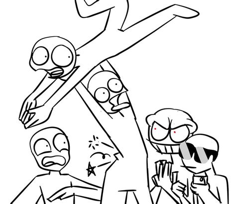 Funny Reference Group Draw The Squad By Https Deviantart