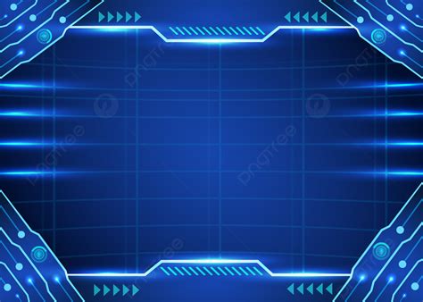 Futuristic Wallpaper Blue