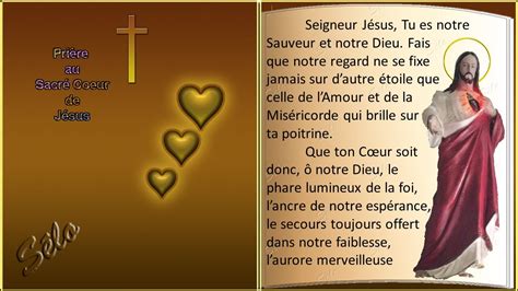 Prière au Sacré Coeur de Jésus Livret de Prière Sonore Sélo YouTube
