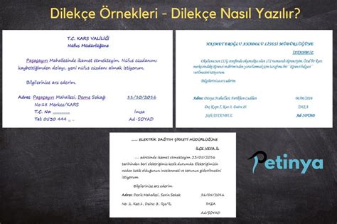 Dilekçe Örnekleri Dilekçe Nasıl Yazılır 2023 petinya
