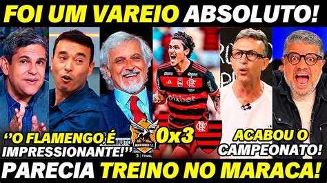 IMPRENSA ESPORTIVA DE TODO O BRASIL RASGA ELOGIOS AO FLAMENGO APÓS