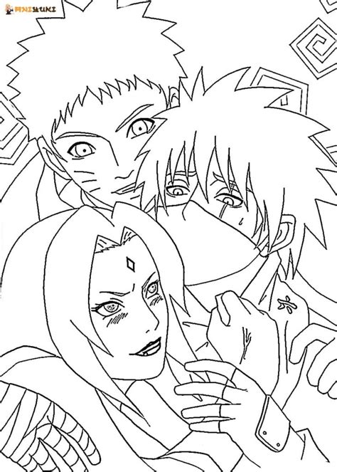 Dibujos De Naruto Para Colorear E Imprimir