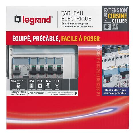 Fiche Technique Tableau Electrique Legrand