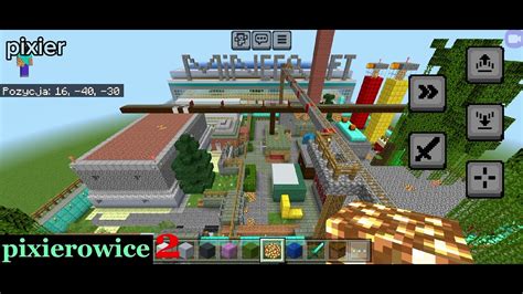 jak zmieniało się moje miasto w minecraft na przestrzeni czasu YouTube