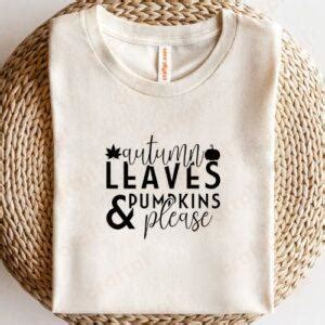 Autumn Leaves Pumpkins Please SVG PNG PSD DXF AI Files Craftpi