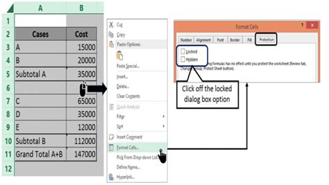 excel 2019 how to lock or unlock cells in excel or a protected worksheet