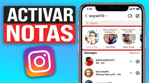 Cómo ACTIVAR las NOTAS en INSTAGRAM SOLUCIÓN YouTube