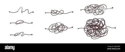 Simple Line And Complex Easy Way Scribble Doodle Chaos Mindset