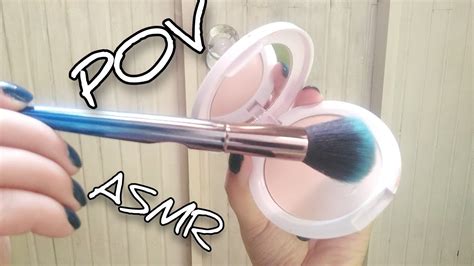 Te maquillo ASMR rápido y agresivo a la camara ASMR Casero