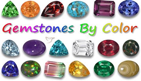 Gemstones By Color Color Guide For Gemstones All Colors