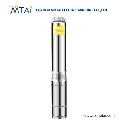 Inches Submersible High Pressure Deep Well Electric Pump Water Pump
