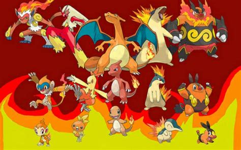 Top iniciales tipo fuego Pokémon En Español Amino