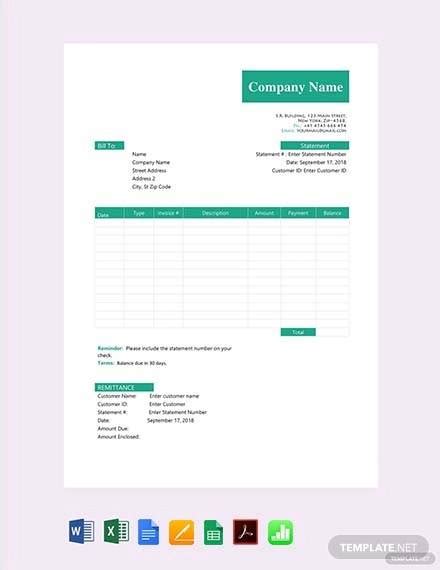 Free Declaration Statement Samples And Templates In Pdf Word