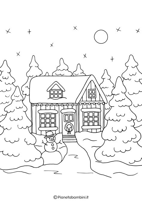 Popula Ie Salt Oaz Disegni Da Colorare Per Bambini Di Inverno
