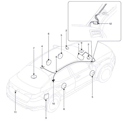 Kia Optima Components And Components Location AVN System Body