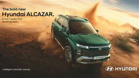 Exterior Highlights Of The Upcoming 2024 Hyundai Alcazar Facelift SUV