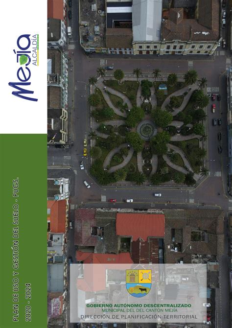 SOLUTION PLAN DE USO Y GESTIÓN DEL SUELO DEL CANTÓN MEJÍA Studypool