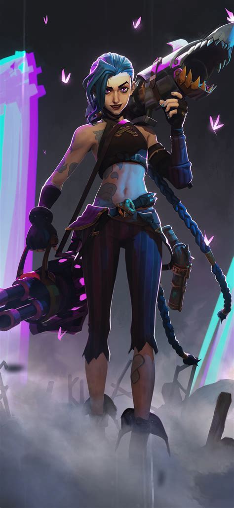 K Jinx Arcane Wallpaper Whatspaper