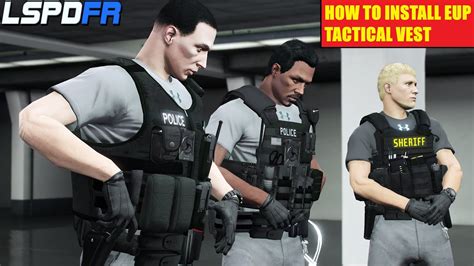 How To Install Eup Tactical Vest Lspdfrtutorials Youtube