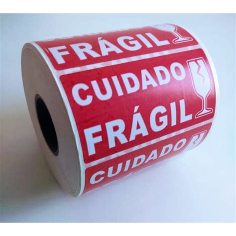 Etiqueta Adesiva Selo Cuidado Fr Gil X Etiquetas Shopee Brasil