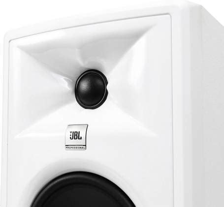 JBL 305P MKII WH 5 Powered Two Way Studio Monitor White 305 P Mk Ii