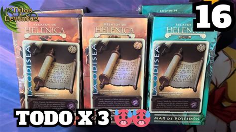Relatos de Helénica TODO x3 Primer Bloque Unboxing MyL 16 YouTube