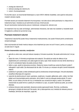 Ce Este Psoriazis Alternamed Ro