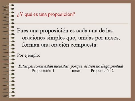 LAS ORACIONES COMPUESTAS Qu Son Las Oraciones Compuestas