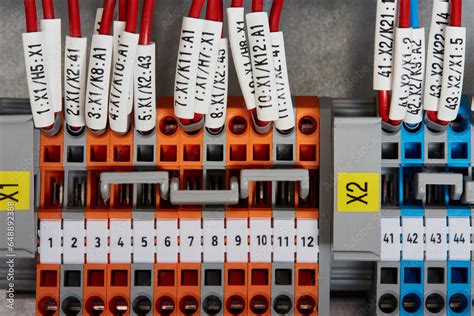 Prefabrykacja Szafy Elektrycznej Stock Photo Adobe Stock