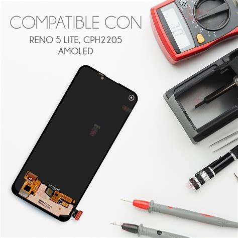 Pantalla Completa Para Oppo Reno 5 Lite Cph2205 Amoled Nueva Meses