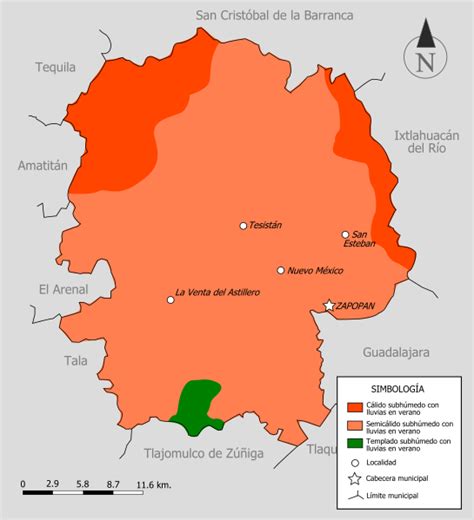 Archivo Mapa De Climas De Zapopan
