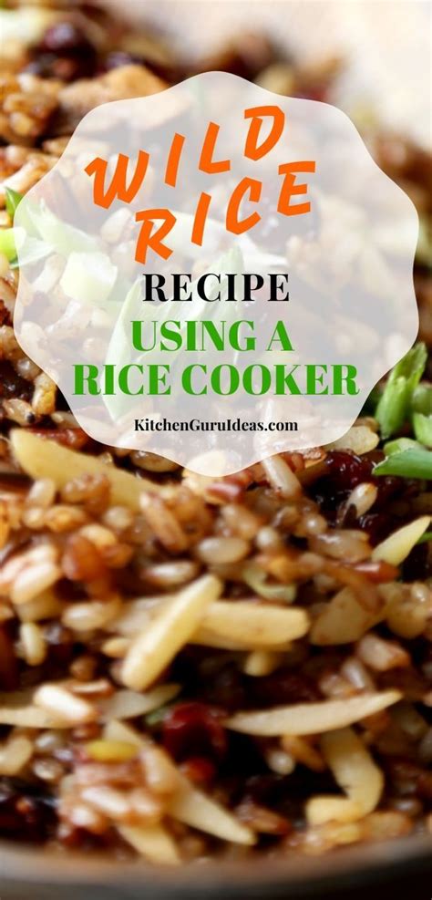 Cooking Wild Rice In A Rice Cooker Can Be A Bit Tricky Read My Guide