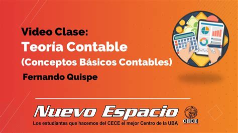 Teoría Contable Conceptos Básicos Contables Fernando Quispe YouTube