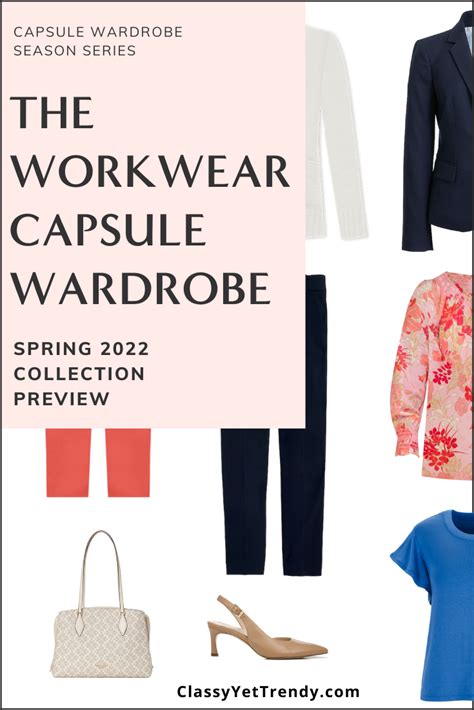 Sneak Peek Of The Workwear Spring 2023 Capsule Wardrobe 10 Outfits