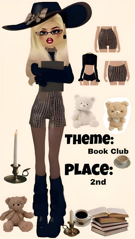 Dress To Impress Book Club Theme Outfit Idea Like And Follow