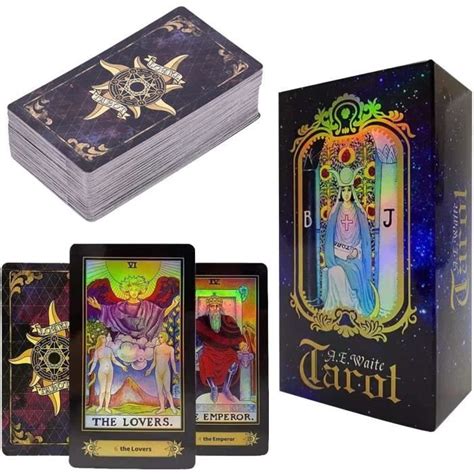 Tarot Divinatoire 78 Pièces Tarot Deck Tarot de Marseille Cartes de