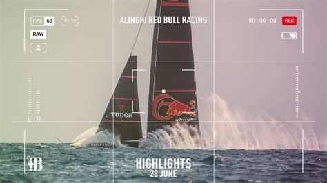 Alinghi Red Bull Racing Boat Zero Day 73 Summary YouTube