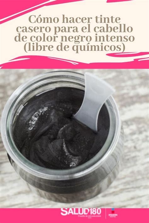 Cómo hacer tinte casero para el cabello de color negro intenso libre