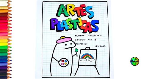 carátula para la materia de artes plasticas Artes plasticas Aliens