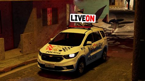 GTA RP AO VIVO PATRULHAMENTO NOTURNO FORÇA PATRULHA PMESP YouTube