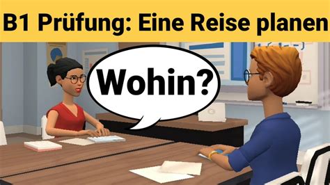 Mündliche Prüfung Deutsch B1 Gemeinsam etwas planen Dialog sprechen